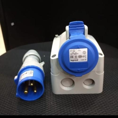 Jual Legrand 1SET SURFACE MOUNTING + PLUG SOKET 3PIN 16A - Jakarta ...