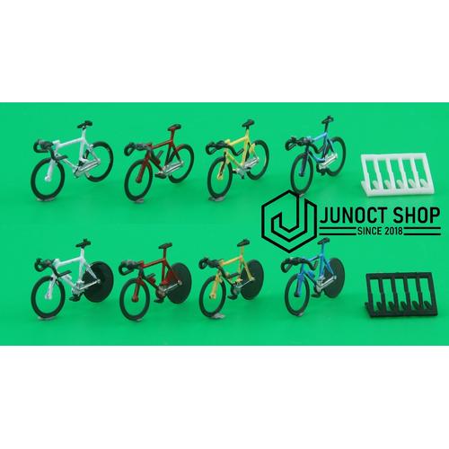 Jual Maket Sepeda Bicycles Berwarna 1:87 HO Scale Miniature Bike ...