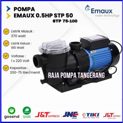 Jual Mesin Pompa Kolam Renang Emaux 0.75Hp STP 75 Pompa Kolam 3/4HP ...