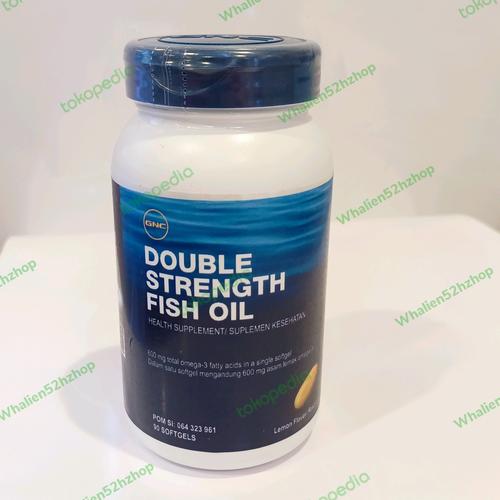 Jual GNC DOUBLE STRENGTH FISH OIL ( OMEGA 3 ) - Jakarta Barat - Whalien52hzhop | Tokopedia