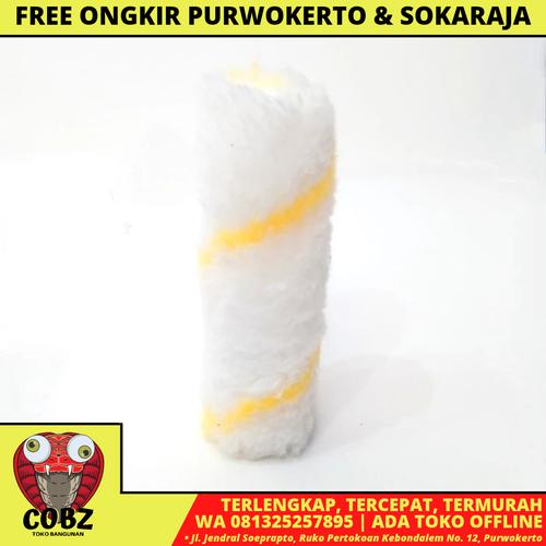 Jual 4 IN / ONAT Reffil Isi Kuas Busa Roll Cat Tembok Kayu Besi Kecil ...