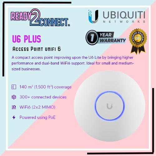 Jual UBIQUITI U6 PLUS Unifi 6 Plus Access Point - Tanpa PoE - Jakarta ...