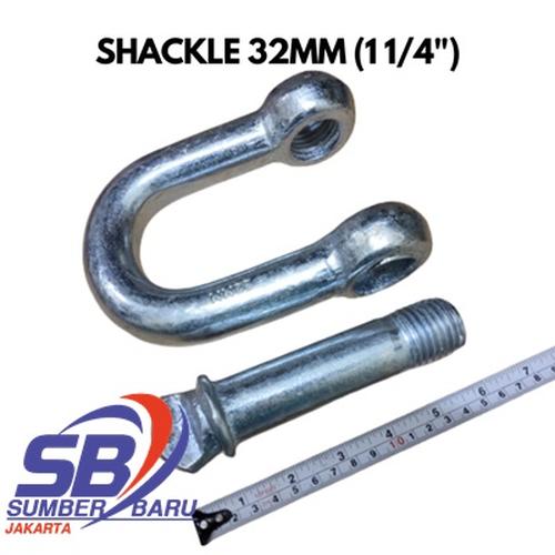 Jual SEGEL OMEGA D M32 BOW SHACKLES 32 MM SAMBUNGAN RANTAI BESI 1 1/4 ...