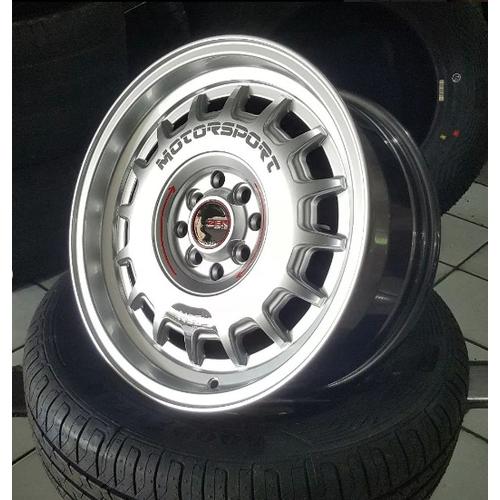 Jual Velg Mobil R16 16x7" 4x100 4x114.3 Zen Rally Evo Raize Agya ...