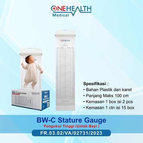 Jual Infant Ruler Baby / Pengukur Tinggi Panjang Badan Bayi OneHealth ...