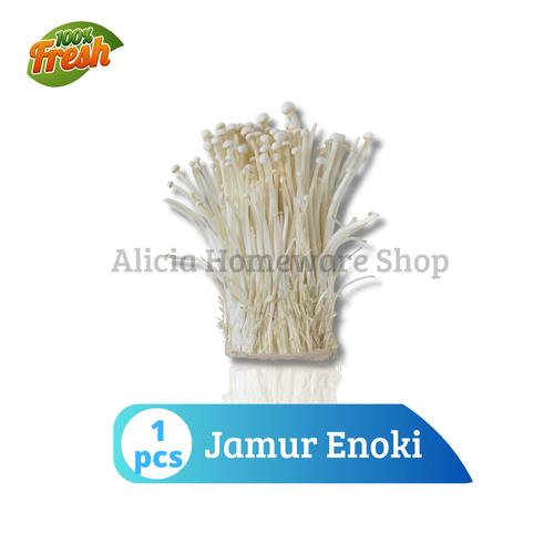 Promo Jamur Enoki / Enokitake 100gr/Pack - Jakarta Pusat - Alicia ...