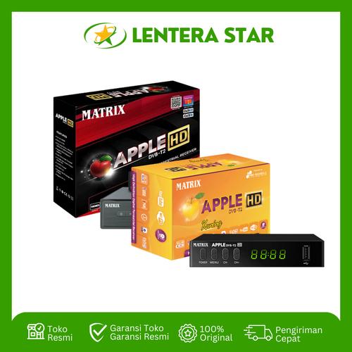 Jual STB set top box matrix apple dvbt2 - Merah - Kab. Bantul - Lentera ...