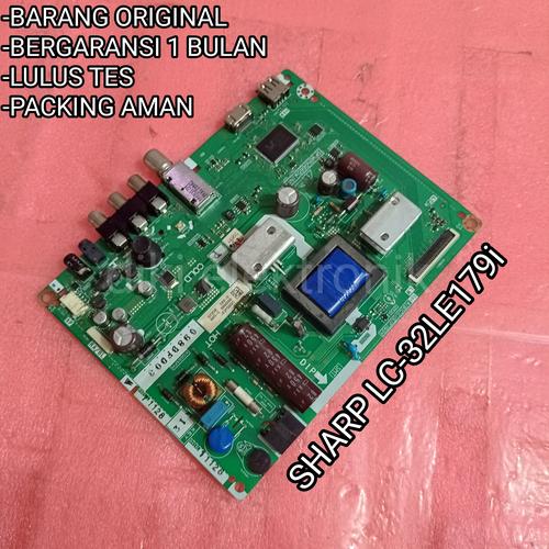 Jual MAINBOARD TV SHARP LC-32LE179AI MAINBOARD MOBO MOTHERBOARD MB ORIGINAL - Jakarta Utara ...