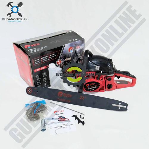 Jual Mesin Chainsaw 22Inch Edon ED15-5822 - Mesin Gergaji Kayu Chain ...