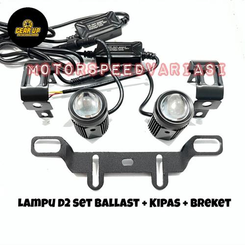 Jual BRACKET LAMPU TEMBAK D2 A2 LED BRAKET DUDUKAN LAMPU NMAX AEROX ...