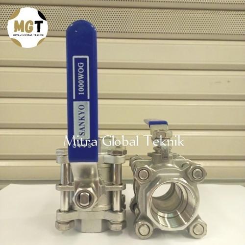 Jual 3"Inch Ball Valve Sankyo 3pc - Jakarta Barat - Mitra Global Teknik ...