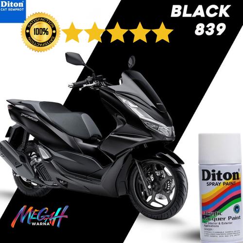Jual DITON CAT SEMPROT BLACK 839 - Pilok Pylox Hitam Diton 150cc ...
