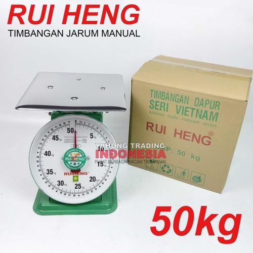 Jual FF RUIHENG 50kg Timbangan Jarum Manual Daging Buah Sayur Sembako ...