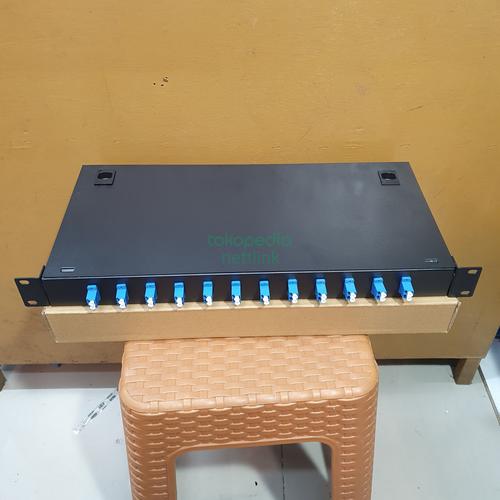Jual otb 24 core lc lengkap adapter, odf LC 24 core tanpa pigtail ...