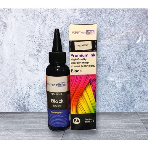 Jual TINTA HP 100 ML PIGMENT BLACK - Jakarta Selatan - OFFICEBOX STORE | Tokopedia
