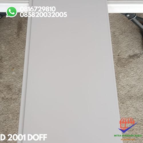 Jual Plafon PVC Motif Putih DOFF D 2001 DOFF. - Meter Lari - Kota Depok ...