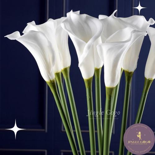 Jual Bunga Calla Lily Besar Lili Artificial Latex Jumbo Premium Rustic ...
