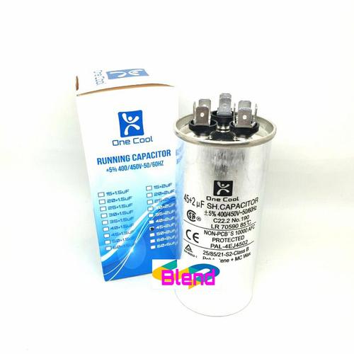 Jual Kapasitor AC 45+2 uf 3 Soket/Running Capacitor-Kapacitor 45+2uf - Jakarta Utara - SAG blend ...