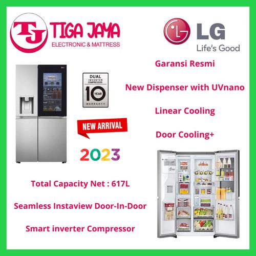 Jual LG GCX257CSEW KULKAS SIDE BY SIDE INSTAVIEW GC X257CSEW GCX257C - Kota Tangerang Selatan ...