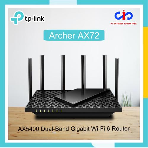 Jual TP-LINK Archer AX72 AX5400 Dual Band Gigabit Wireless WiFi 6 ...