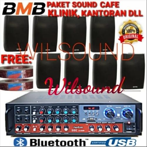 Jual PAKET SOUND SYSTEM CAFE AULA KANTORAN 8 SPEAKER BMB ORIGINAL ...