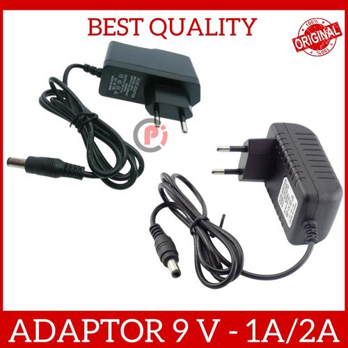 Jual Adaptor DC 9V 1A 2A Untuk Router Power Supply 9 Volt Adapter 1 2 ...