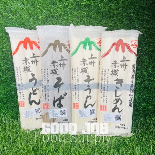 Jual JOSHU AKAGI Ramen Udon Soba 270 g - Mie Kering Import Jepang ...
