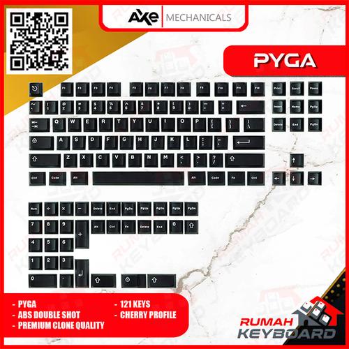 Jual KEYCAP - KEYCAPS - CHERRY - PYGA BLACK - ABS - DOUBLE SHOT ...