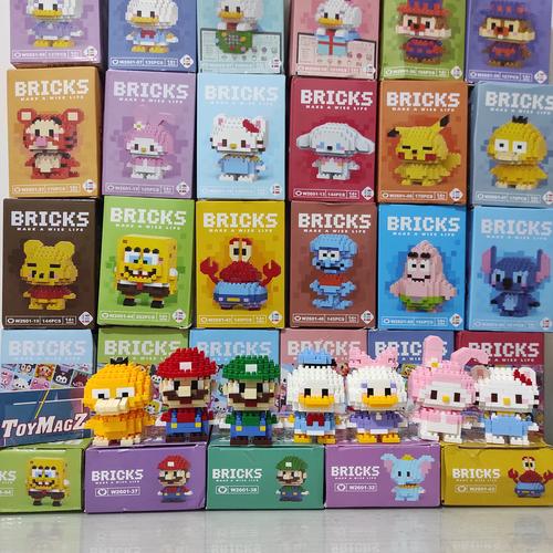 Jual Bricks Block Toys Mainan Balok Mainan Edukasi Nanoblock Cartoon Kartun - Daisy - Kota ...