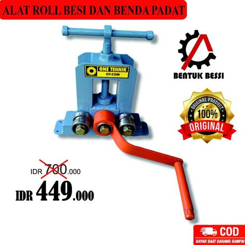 Jual Alat Roll Besi dan Benda Padat Manual Besi Bulat Pasti Presisi ...