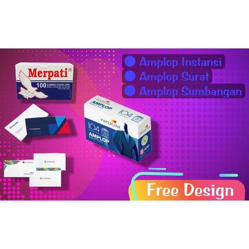 Jual Amplop Instansi / Amplop Sumbangan / Amplop Sumbangan Custom Motif ...