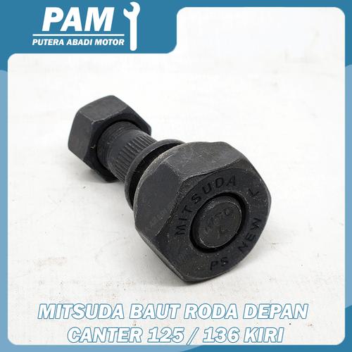 Jual Baut Roda Depan Canter 125 / Canter 136 Merk Mitsuda PS Turbo ...