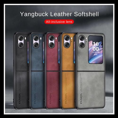 Jual Oppo Find N2 Flip 5G Fanoya Nappa Case Original Casing Leather ...