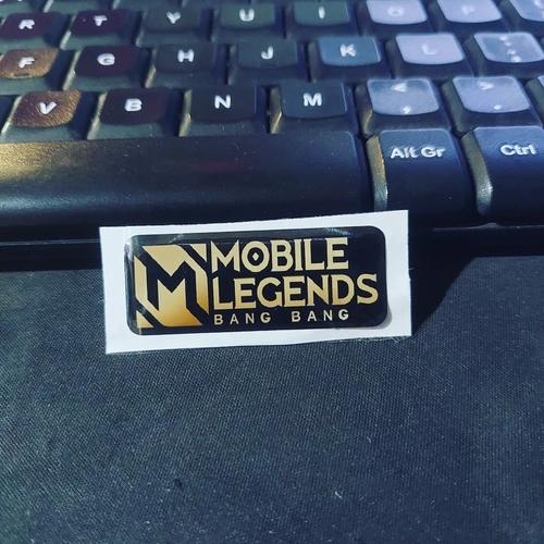 Promo Sticker Timbul Resin MOBILE LEGEND Game ML Lycal 3D Logo Kecil ...