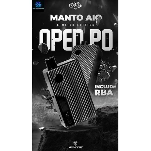 Jual MANTO AIO 80W KIT WITH RBA by RINCOE - CARBON BLACK - Jakarta ...