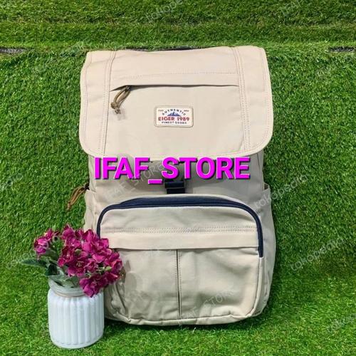 Jual Eiger X-Caravel Canvas 20L Woman Laptop Backpack - Burgundy - Kab ...