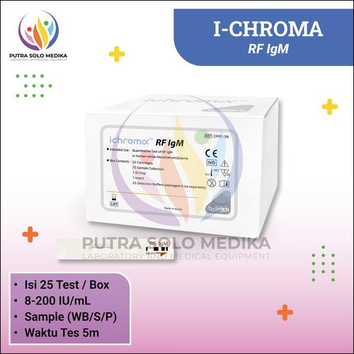 Jual ICHROMA Rheumatoid Factor (RF) IgM Isi 25 Test - Kota Tangerang ...