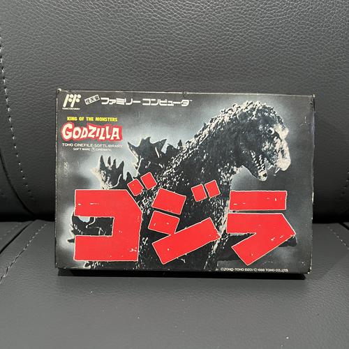 Jual Godzilla Nintendo NES Famicom Original Japan Version NEW OLD STOCK ...