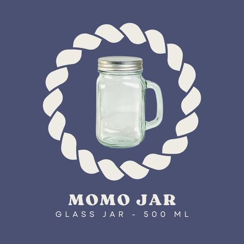 Jual MOMO Glass Bottle 500 mL | Botol Kopi Kaca | Botol Juice Beling ...