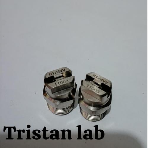 Jual Nozzle V jet Stainless 1/4 ( 11003 ) V1/4 Jet Flat Fan Spray Nozzle - Kab. Bogor - Tristan ...