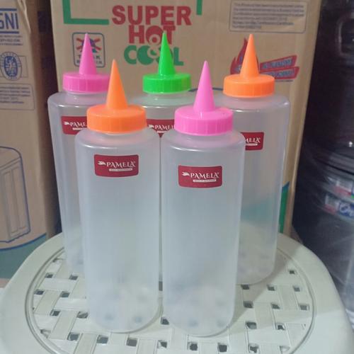 Jual Botol Mayonaise/Botol Mayones 450 ml dan 650 ml Pamela/ Botol Saos ...