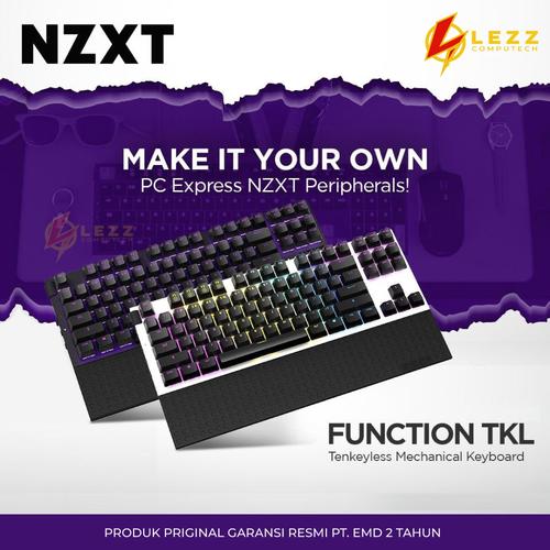Promo NZXT Function TKL | Tenkeyless Mechanical Keyboard - Matte Black ...
