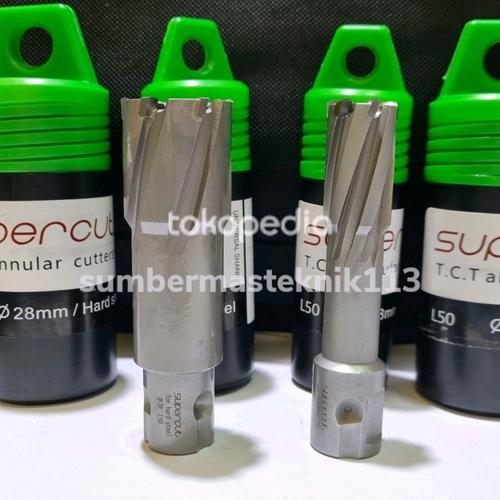 Jual MATA BOR JETBROACH 25MM X 50MM TCT ANNULAR CUTTER 25MM JET BROACH ...