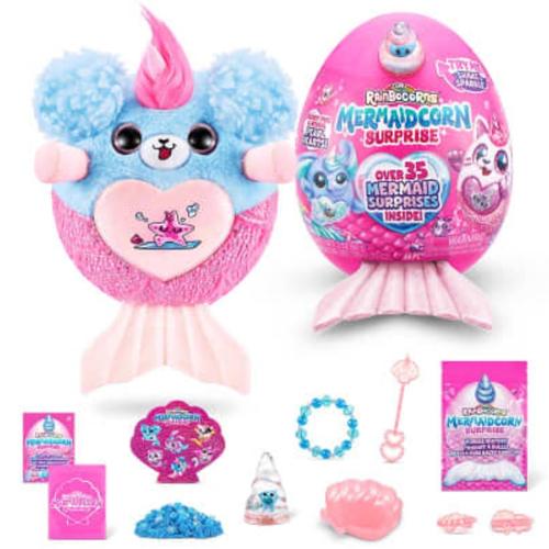 Promo Zuru Boneka Rainbocorns Mermaidcorn S7 Surprise Plush Dolls Cicil ...