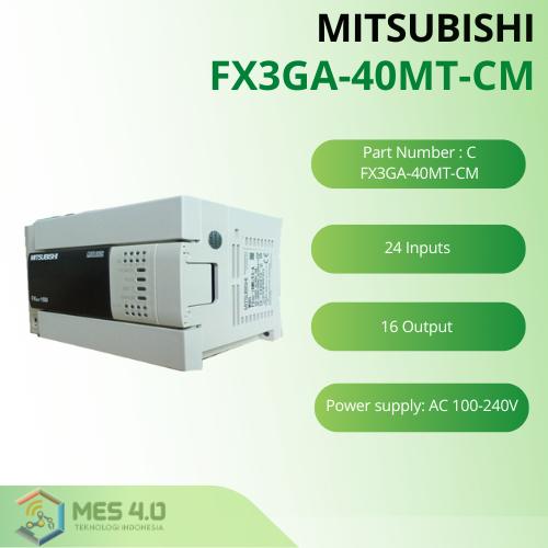 Jual Mitsubishi PLC FX3GA 40MT CM - Kota Batam - MES Teknologi ...