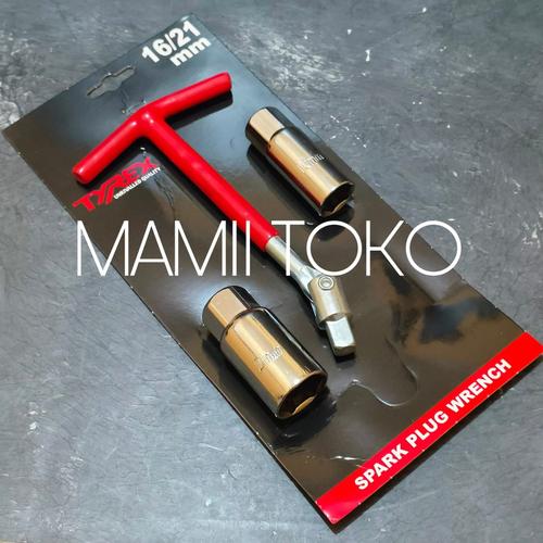 Jual Kunci busi 16mm 21mm fleksibel Motor mobil Mata sok 16 21 MM ...