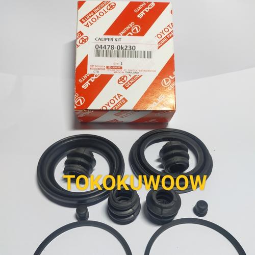 Jual caliper kit kaliper kit karet rem cakram depan Innova reborn ...