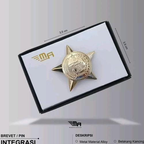 Jual Pin Brevet Integritas PDH TNI AU - Kota Bandung - AURIShop | Tokopedia