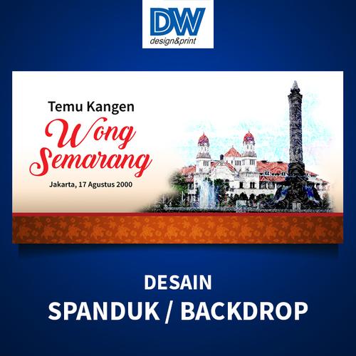 Jual Desain Spanduk / Backdrop - Desain Standar - Jakarta Barat - DW ...