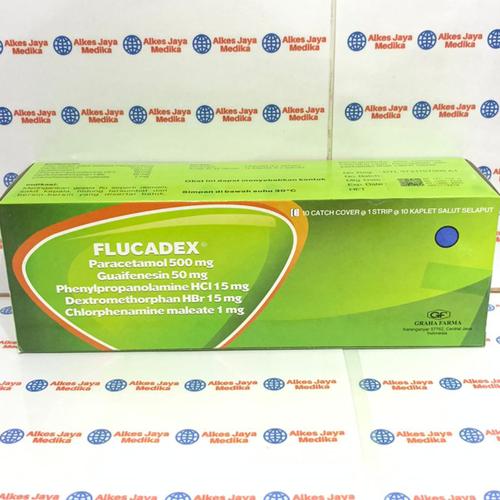 Jual Flucadex Tablet Box Isi 10 strip @10 Tablet - Obat Demam, Batuk ...
